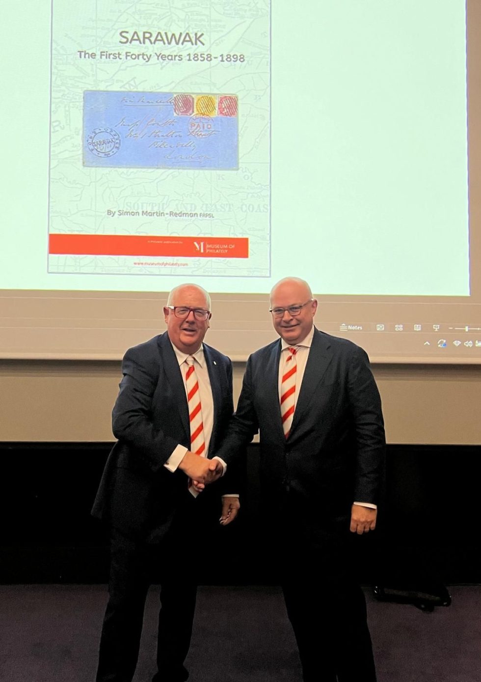 Launching of the book Sarawak by Simon Martin-Redman, President of the ...